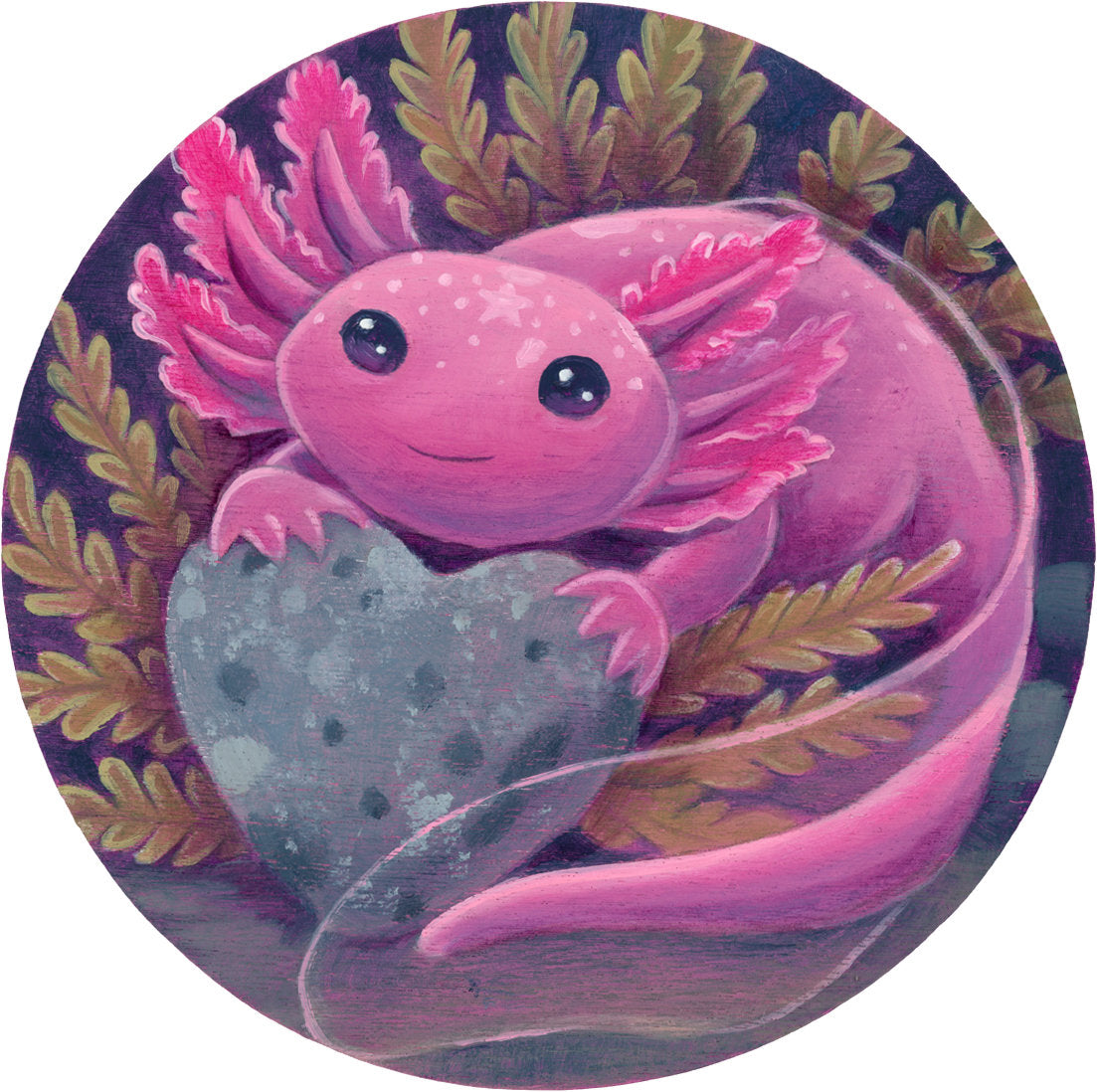 Andrea Guzzetta - Axolotyl Mini Print – Open Gallery
