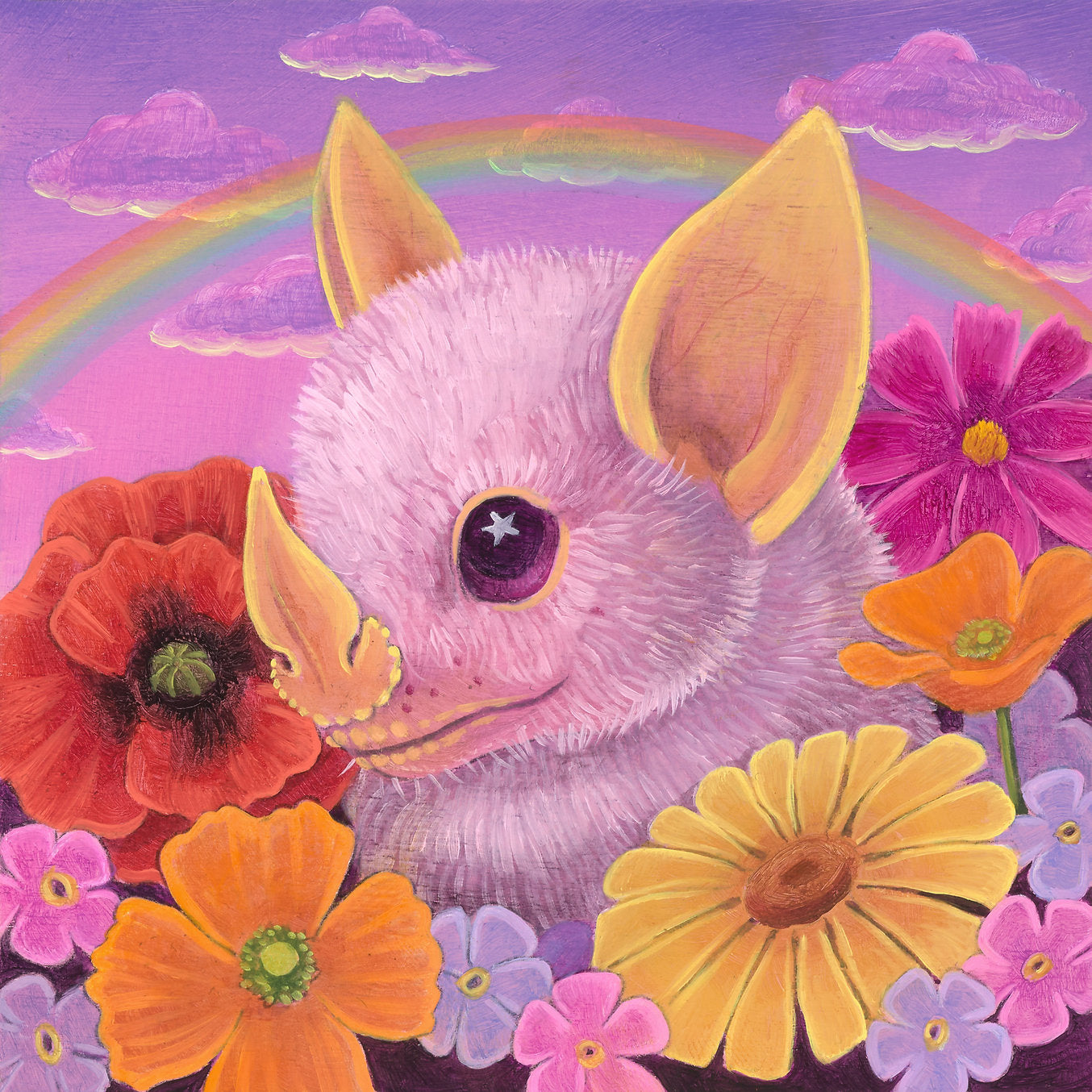 Andrea Guzzetta - Honduran White Bat Print – Open Gallery